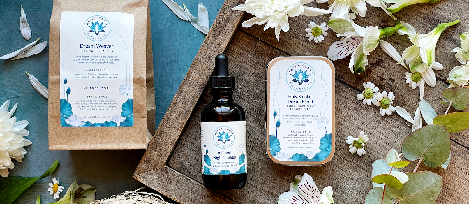 Sleep & Dream – Raven Crest Botanicals